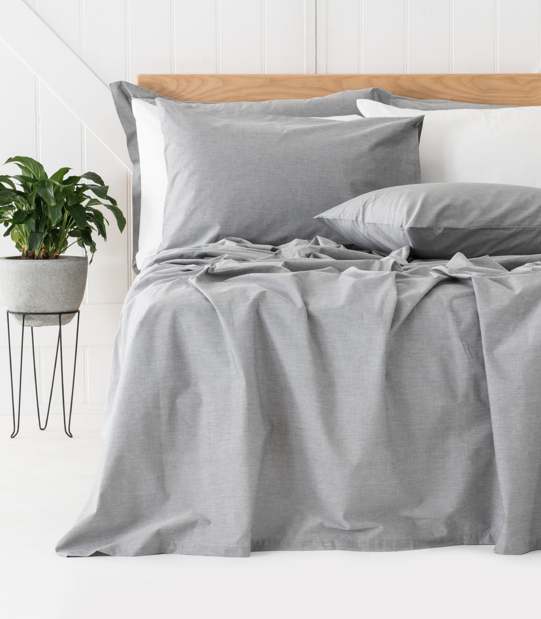 Organic Cotton Chambray | Bhumi Fairtrade Organic Cotton Bedding ...